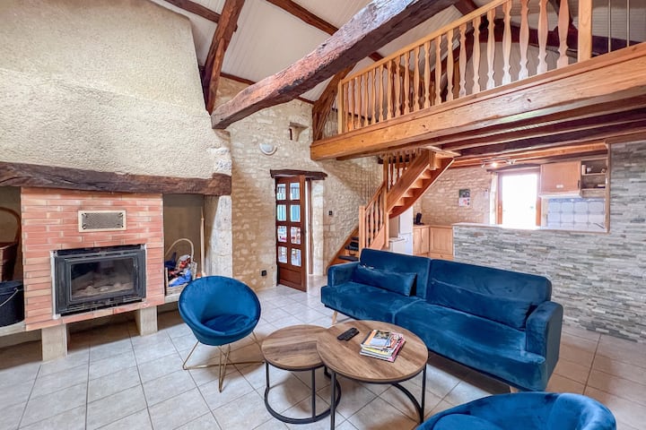 Le Clos De Rouffiac - Maison Pour 7 Avec Jardin - Montcuq