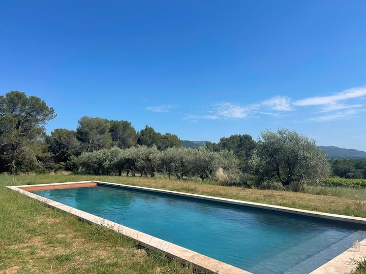 Mas 12 Pers Près De Vaison La Romaine Vue Sublime - Vaison-la-Romaine