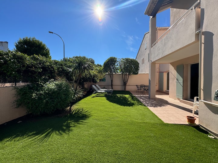 Les Lecques T3 : Jardin, Garage, Plage à 400m - Saint-Cyr-sur-Mer