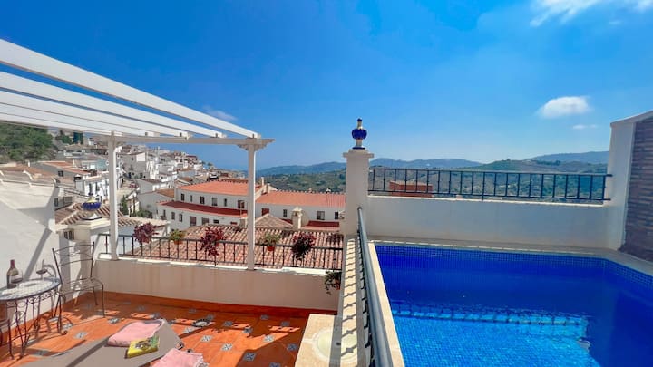 Apartamento Vistamar Con Piscina Privada En Frigil - Frigiliana