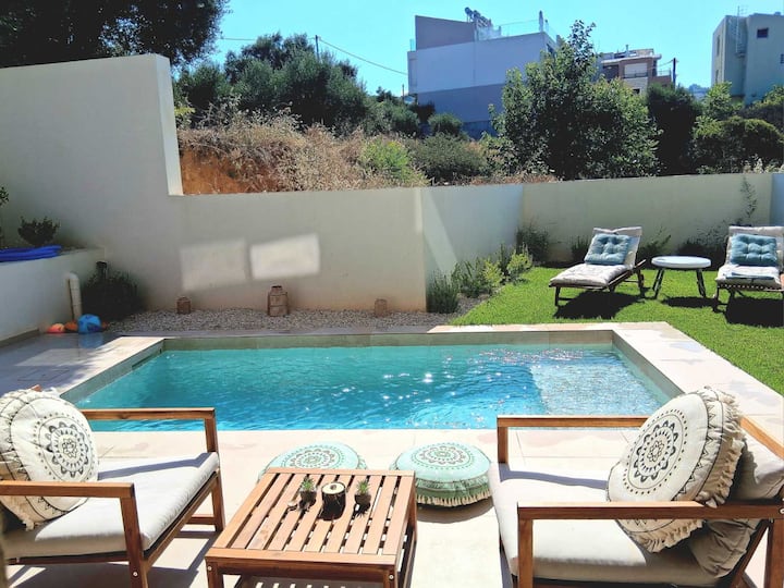 Iro Olive Garden Private Pool Loft Halepa Chania - Chania