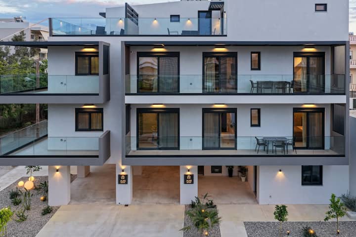 Aliki City Apts | 2-br New Maisonettes Near Chania - La Canée