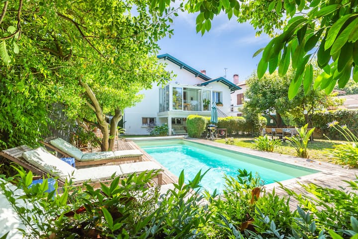 Villa Jacaranda - Maison Familiale à 10 Min Plages - Saint-Jean-de-Luz