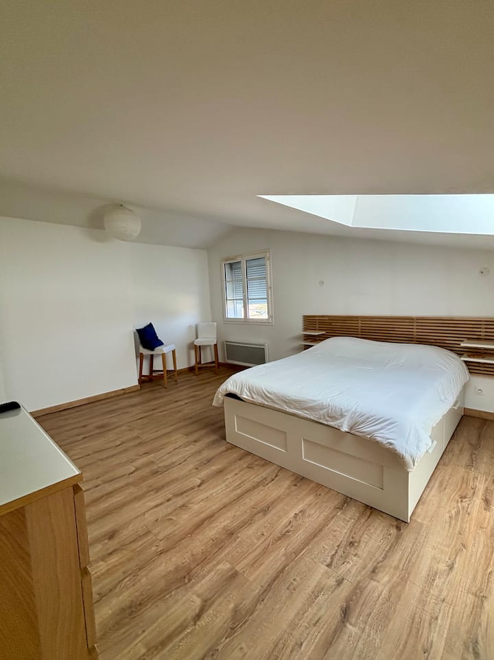 ÉTage Privatif Climatisé, 2 Chambres, 4 Personnes - Bergerac