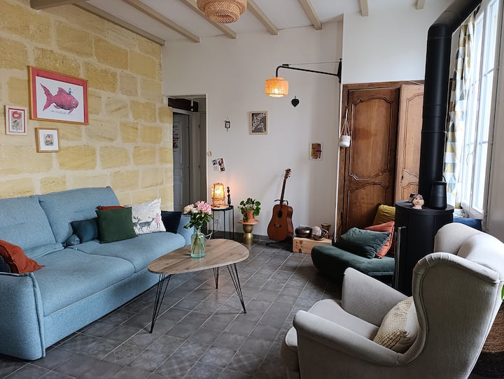 Maison De Pierret4 Idéal 5 Personnes - Léognan