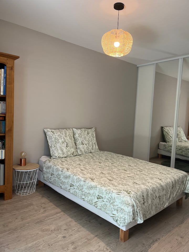 Chambre Spacieuse Et Calme - 리옹