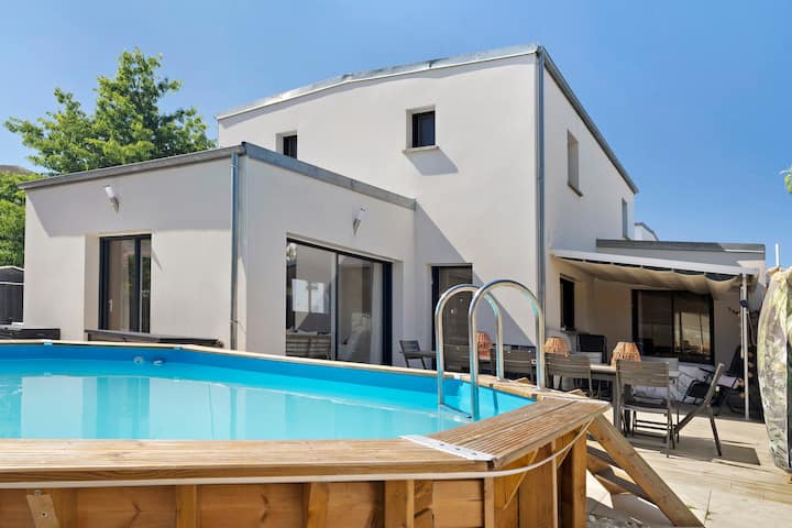 Villa Evasion Spa Piscine 4chambres - Nantes