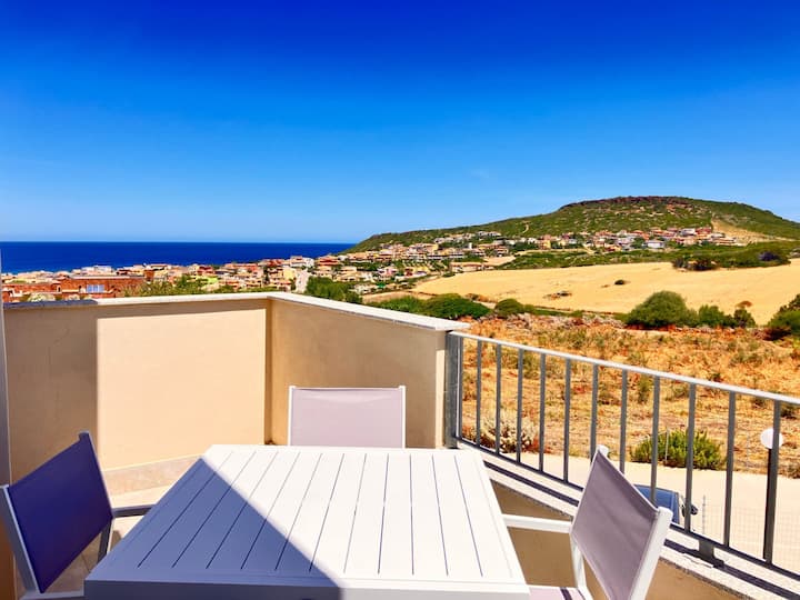 Apartment In Residence, Swimming Pool And Sea View - Castelsardo