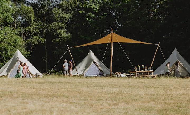 Fire & Stars Bell Tent Village - Hertfordshire