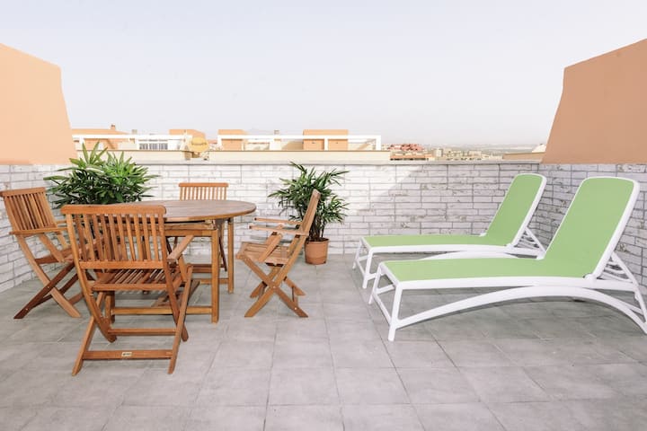Dúplex Con Terraza Solárium - El Médano