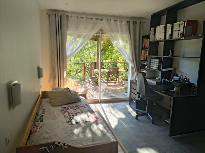 Chambre Avec Salle De Bain Privative Et Terrasse - Porto-Vecchio