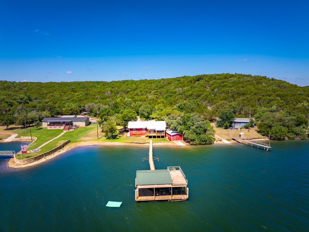 The No Wake Zone Lake House on PK Lake - Houses for Rent in Graham ...