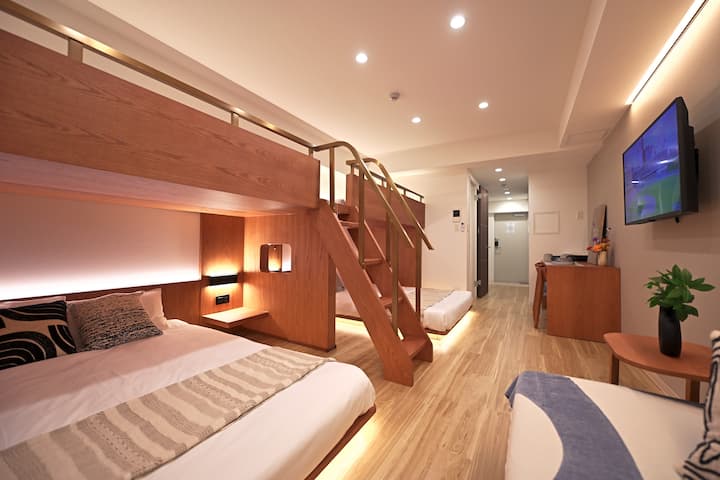 Dotonbori 3 Min! New Apt Hotel! 5 Min To Station! - Osaka, Japan
