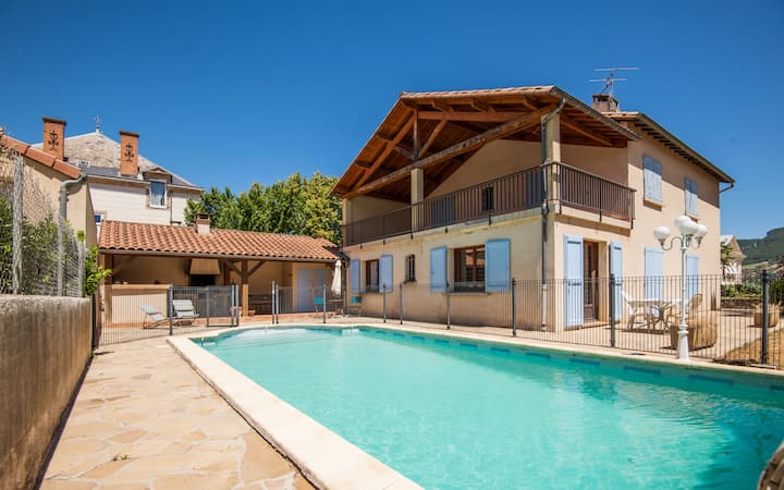 Maison De Louis Piscine Terrasse, Jardin, Pk Wifi - Millau