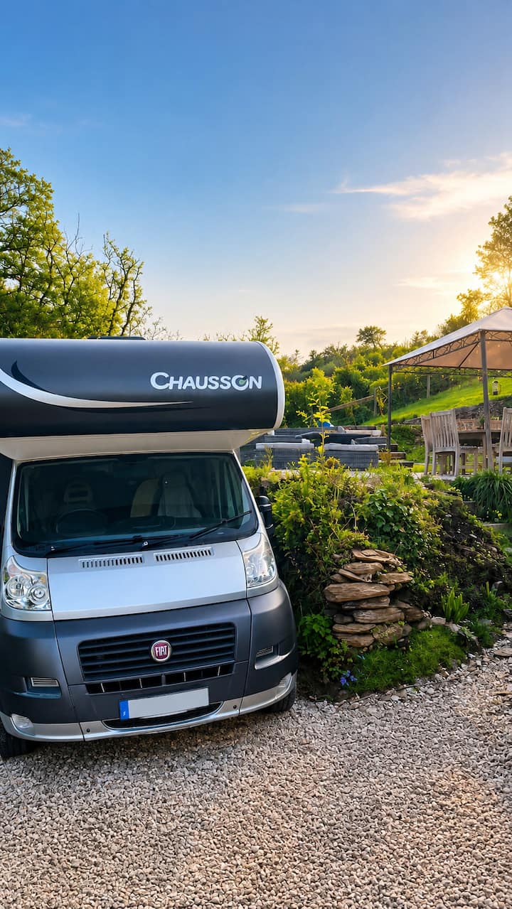 Quiet Motor Home With Shared Garden - Croyde
