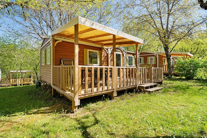Mobilhome Saule Avec Terrasse 4 P - Domme