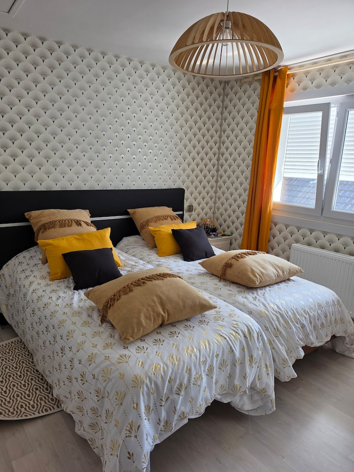 Chambre, Salle De Bains Douche Italienne - Hardelot-Plage