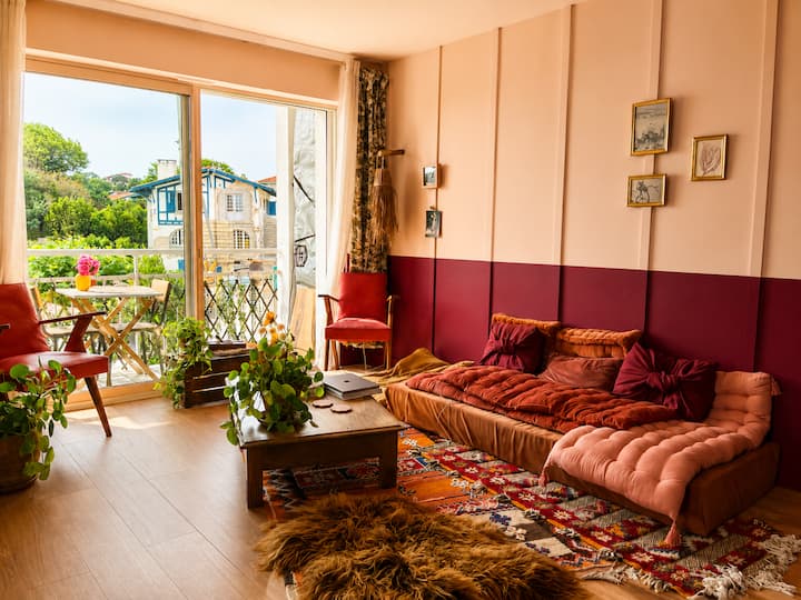 Appartement Vue Dégagée, Plein Centre Guéthary - Saint-Jean-de-Luz
