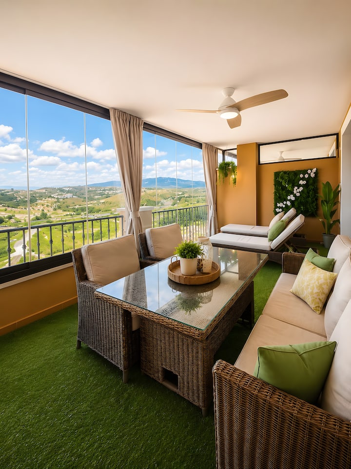 Golf & Montaña, Terraza Privada - Marbella