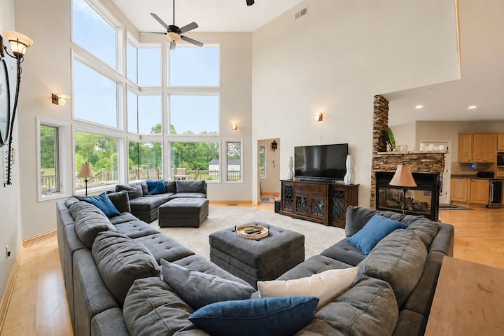 Luxury Pool Home For Families/groups/relaxing - Spring lake, Brighton