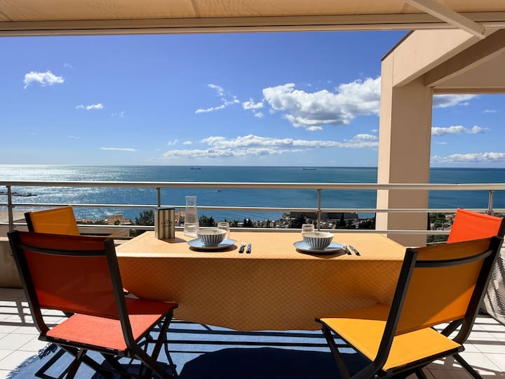 Grande Terrasse Avec Vue Sur Mer - Sète