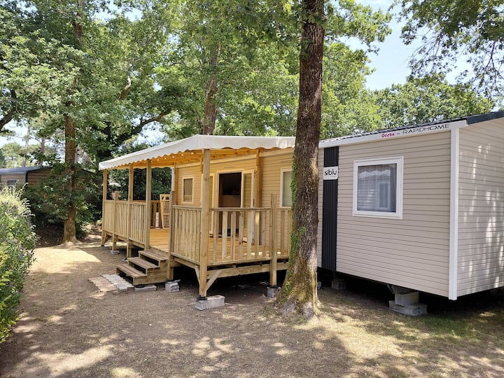 Mobile Home 3 Ch Tout Confort Camping 4* Pont-aven - Brittany