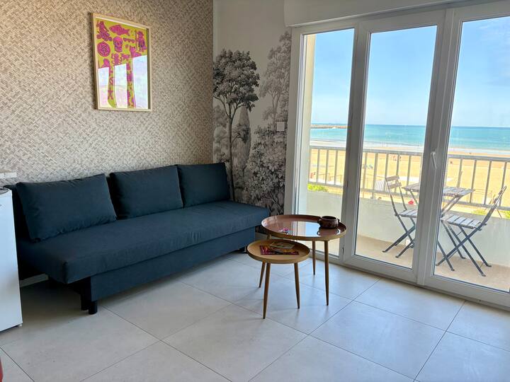 Studio Cabine, Vue Mer, Balcon, Parking , Wi-fi - ibis Thalasso La Baule Pornichet Plage