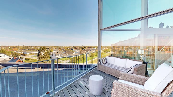 Eksklusiv Penthouselejlighed Med Privat Terrasse - Koppenhága