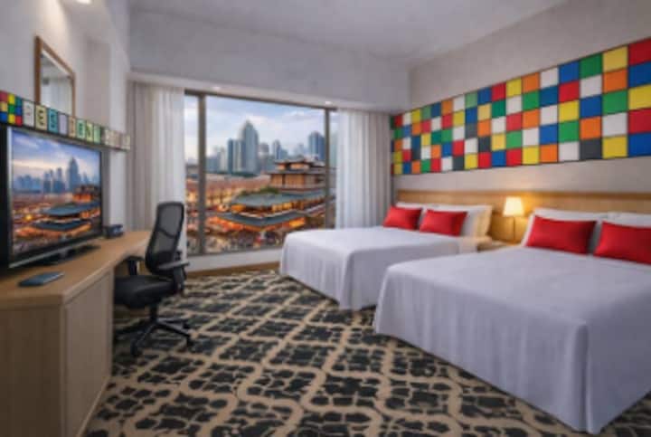 Riverside Hotel Singapore Family Room 2 Queen 2 - Singapur