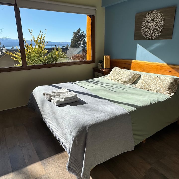 Cabaña Calma, Jacuzzi, Vista Al Lago Y Chimenea - San Carlos de Bariloche