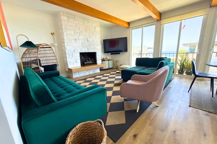 Beach Gem: 2-in-1 Luxury Stay|1 Min Walk To Beach - Torrance, CA