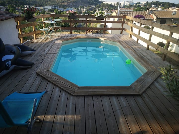 Maison Familiale Avec Piscine Proche Marseille - Vitrolles