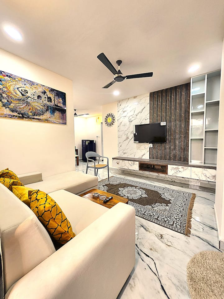 Servostay 2bhk With Skyscrapper View In Miyapur - Hyderabad
