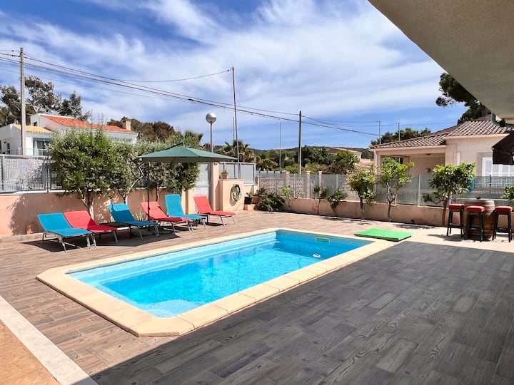 Villa Sol,puerto Adriano,excelente Ubicación - Santa Ponsa