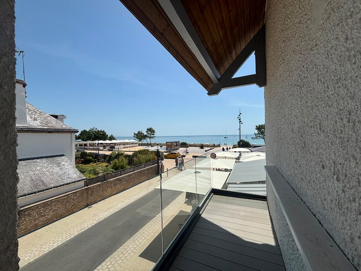 « Vue Mer Exceptionnelle-plage à 20m- Tout à Pieds - Carnac
