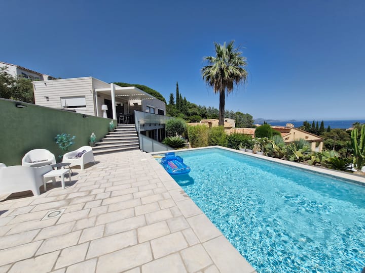 La Villa Bali - Piscine Privée - Vue Mer - Fréjus