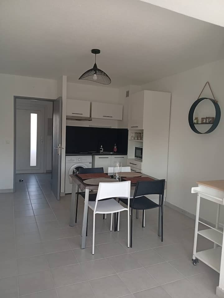 Charmant Studio Cabine Rénové Et Climatisé - Saint-Cyprien