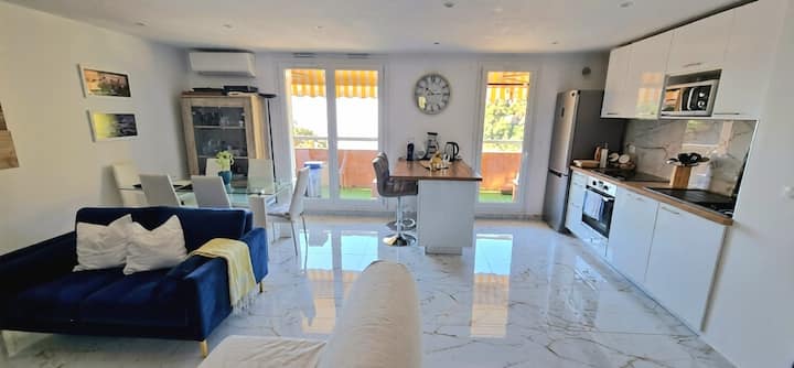 Appartement Vue Mer Roquebrune Cap-martin - Beausoleil