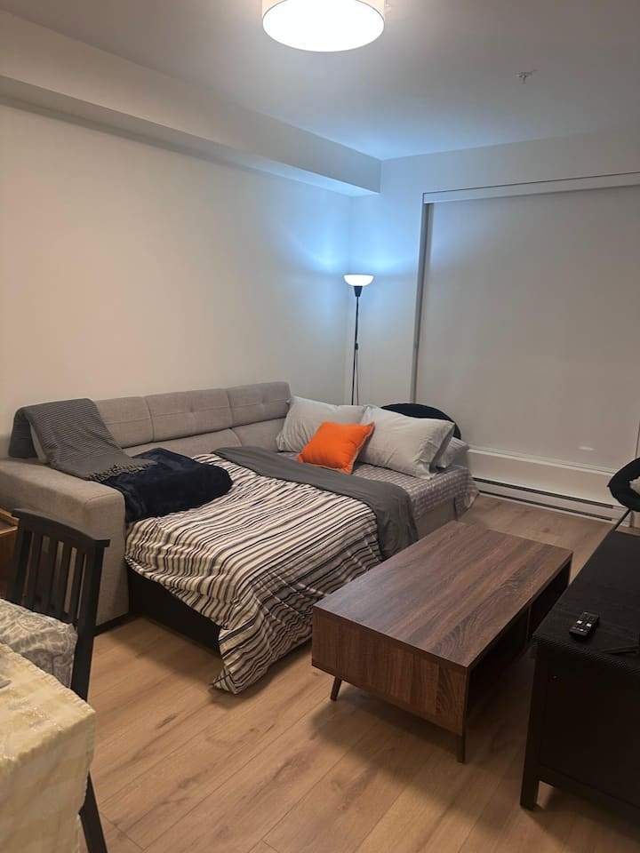 Spacious 1br + Den With Bunk Bed, Balcony, Parking - Langley
