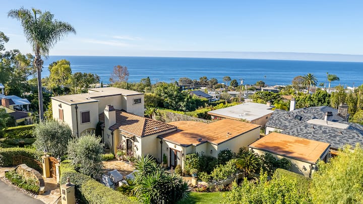 Beautiful European Villa Sirena By The Sea - Laguna Beach, CA
