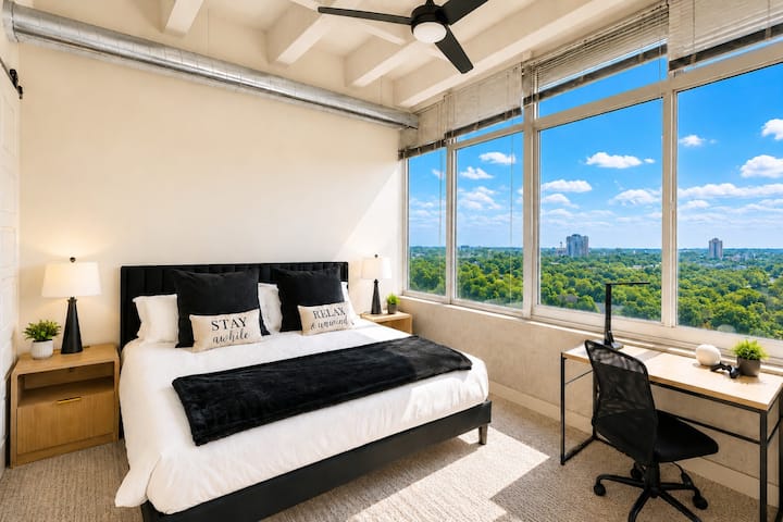 Luxe 1br With Atl Downtown View - アトランタ