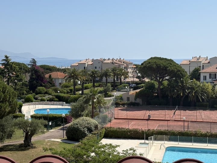 Appartement Charmant Vue Mer - 4 Pers. - Juan-les-Pins