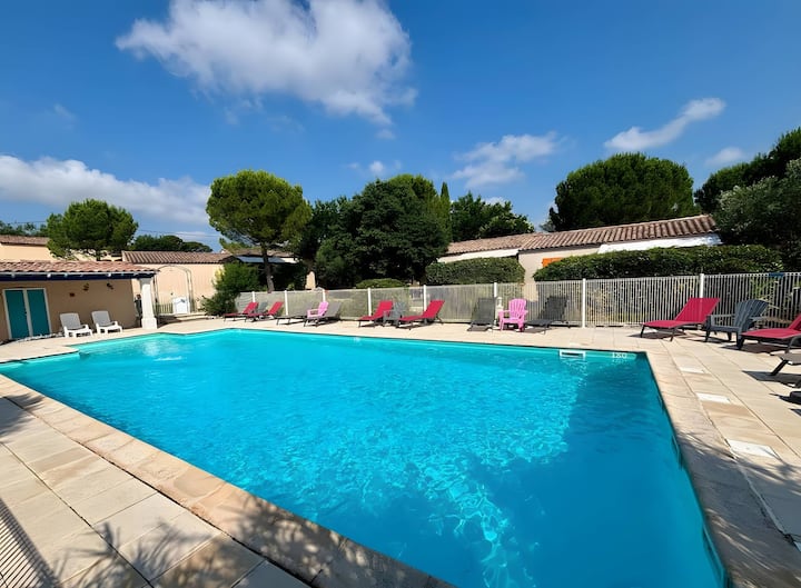 Gite Le Murier Platane - Piscine - Alès