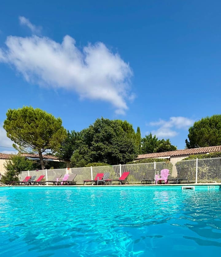 Gite Le Chêne Vert - Piscine - Alès