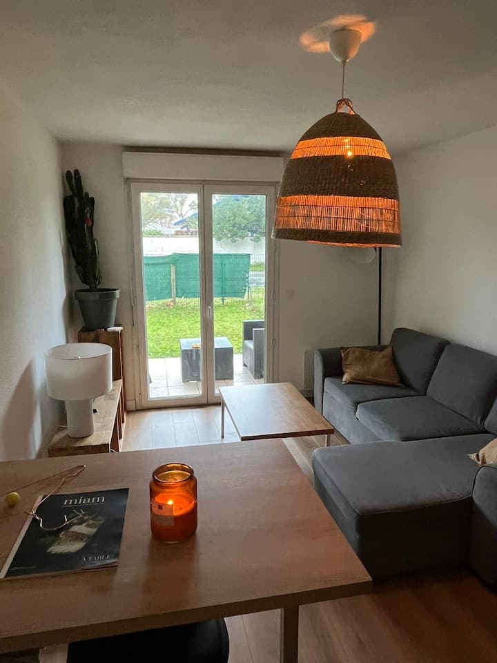 Appartement T2 Avec Jardin Privé - Soustons