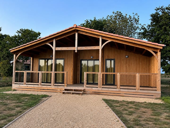Chalet Nature & Détente Avec Terrasse - Brem-sur-Mer