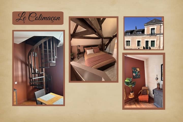 Le Colimaçon Duplex Atypique Près De Beauval - Chenonceaux