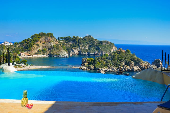 Exclusive Apartment, Taormina, Pool, Beach - Taormina