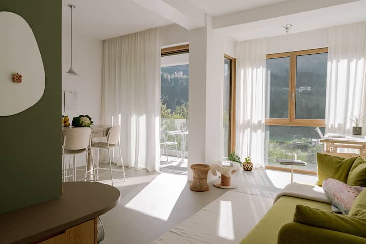 Design Apartment Mit Bergblick & Home Office - Bad Gastein