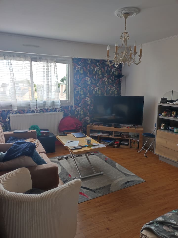 Appartement T2 à 6 Min à Pied Des Sables Blancs - Plomodiern